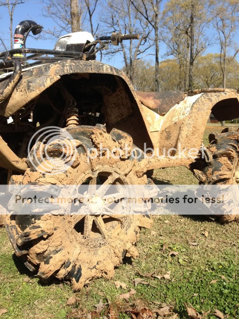 32" silverbacks on deep wheels | Honda Foreman Forums