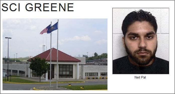 Neil Pal Is Housed At PA State Correctional Institution At Greene ...