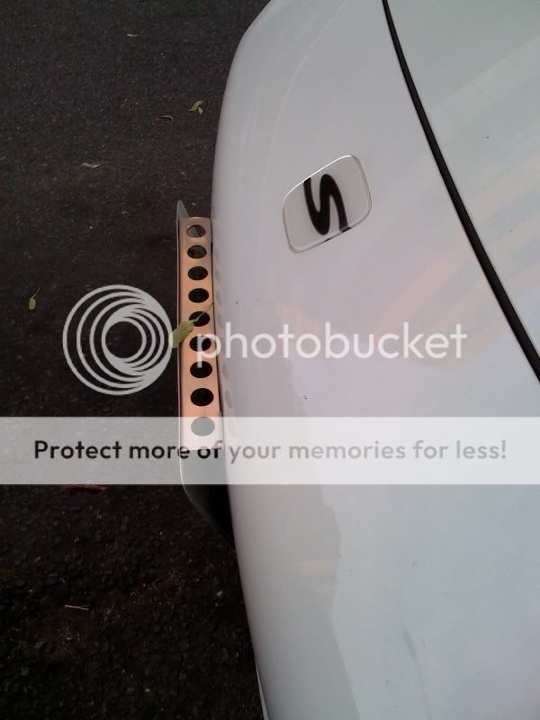 "Backyard Special" (BYS) style tilted license plate brackets - NASIOC