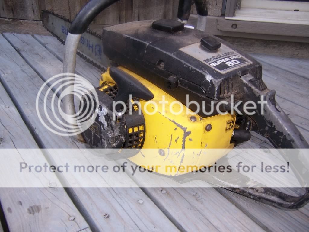 Got a Running Mcculloch Super Pro 80 today | Arborist, Chainsaw & Tree ...