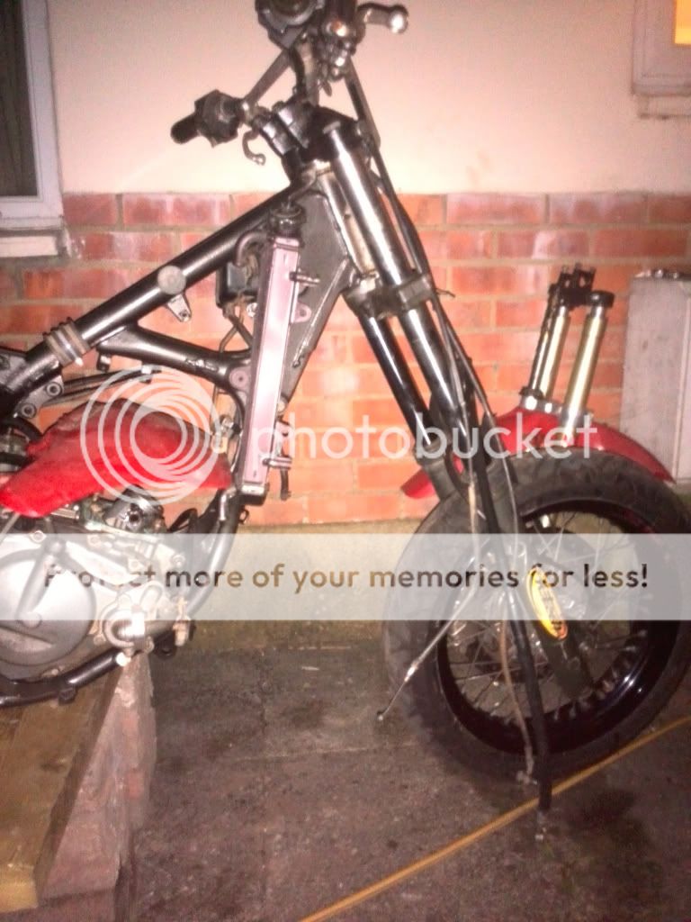 Suzuki TS125R supermoto build | SuperMoto Junkie