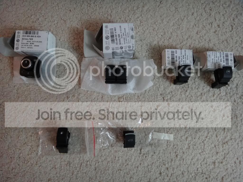 FS: New OEM Chrome interior Switches!!! | VW Vortex - Volkswagen Forum
