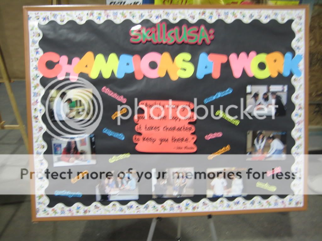 Skillsusa Professional Bulletin Board